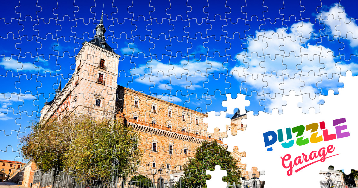 Alcázar of Toledo Jigsaw Puzzle (Countries, Spain) | Puzzle Garage