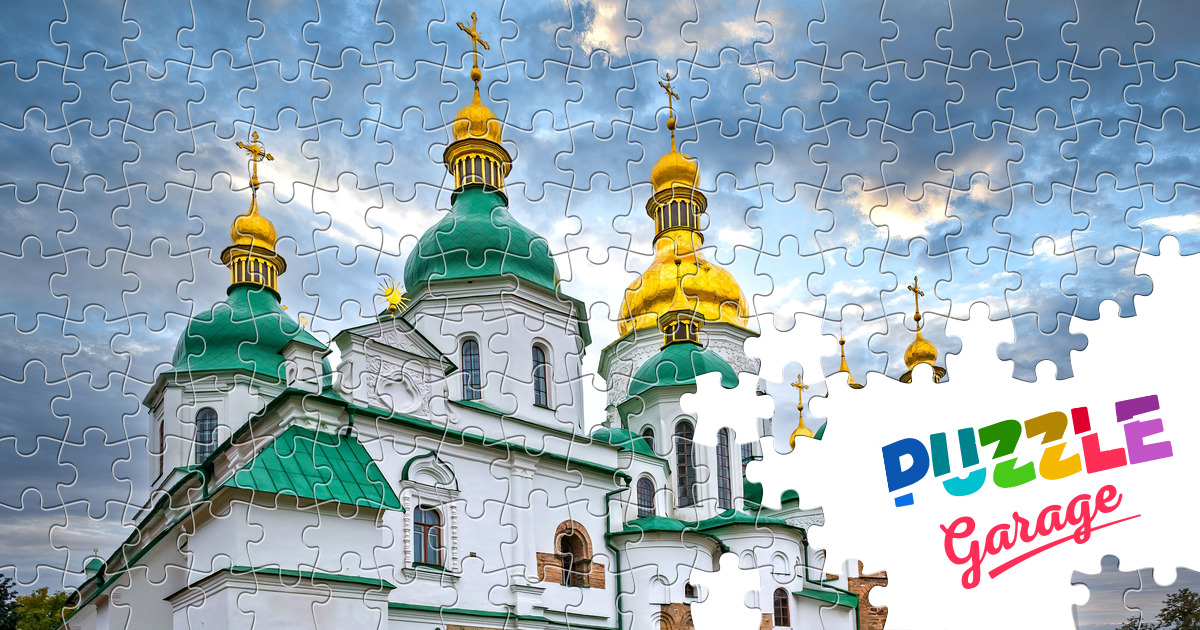 Saint Sophia Cathedral in Kyiv Jigsaw Puzzle (Countries, Ukraine ...