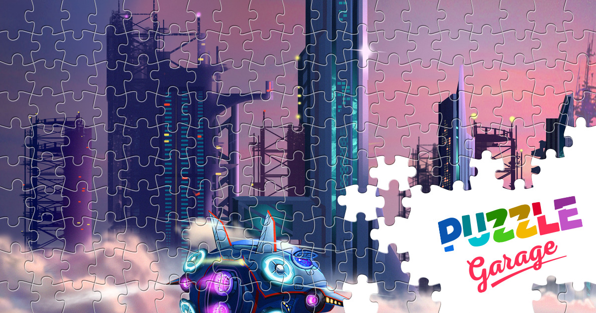Space city Jigsaw Puzzle (Space, Sci-Fi) | Puzzle Garage