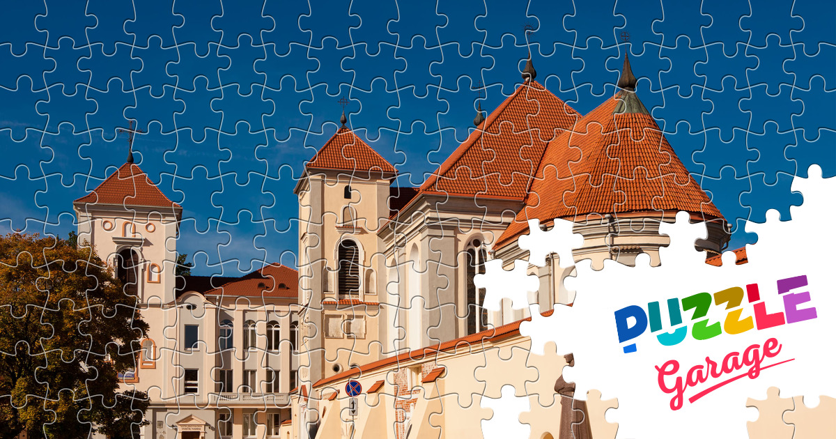 Church of the Holy Trinity, Kaunas Jigsaw Puzzle (Countries, Lithuania ...