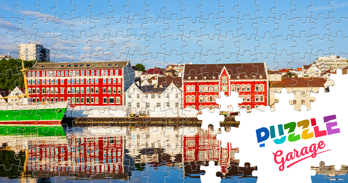 Vogen, Stavanger Jigsaw Puzzle (Countries, Norway) | Puzzle Garage