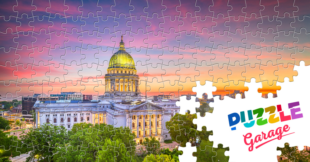 Wisconsin State Capitol Jigsaw Puzzle (Countries, USA) | Puzzle Garage