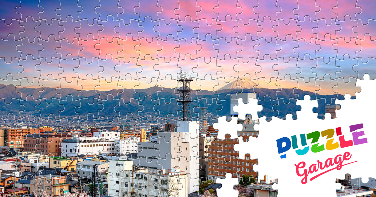 Kofu City, Japan Jigsaw Puzzle (Countries, Japan) | Puzzle Garage