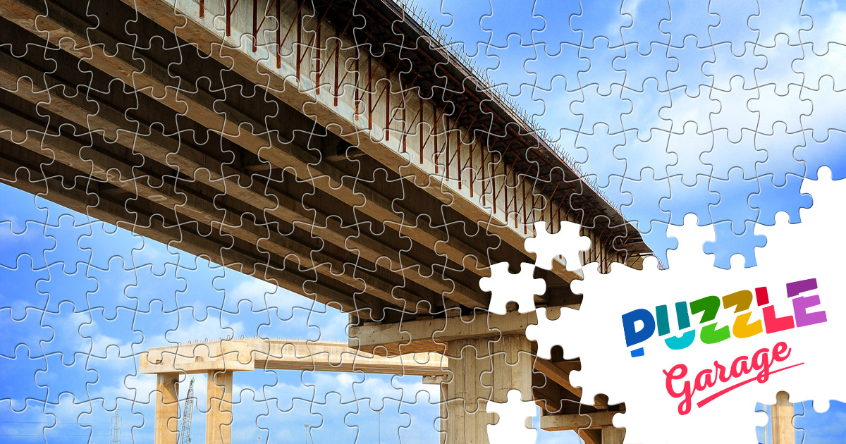 Reinforced concrete bridge Jigsaw Puzzle (Architecture, Bridges ...