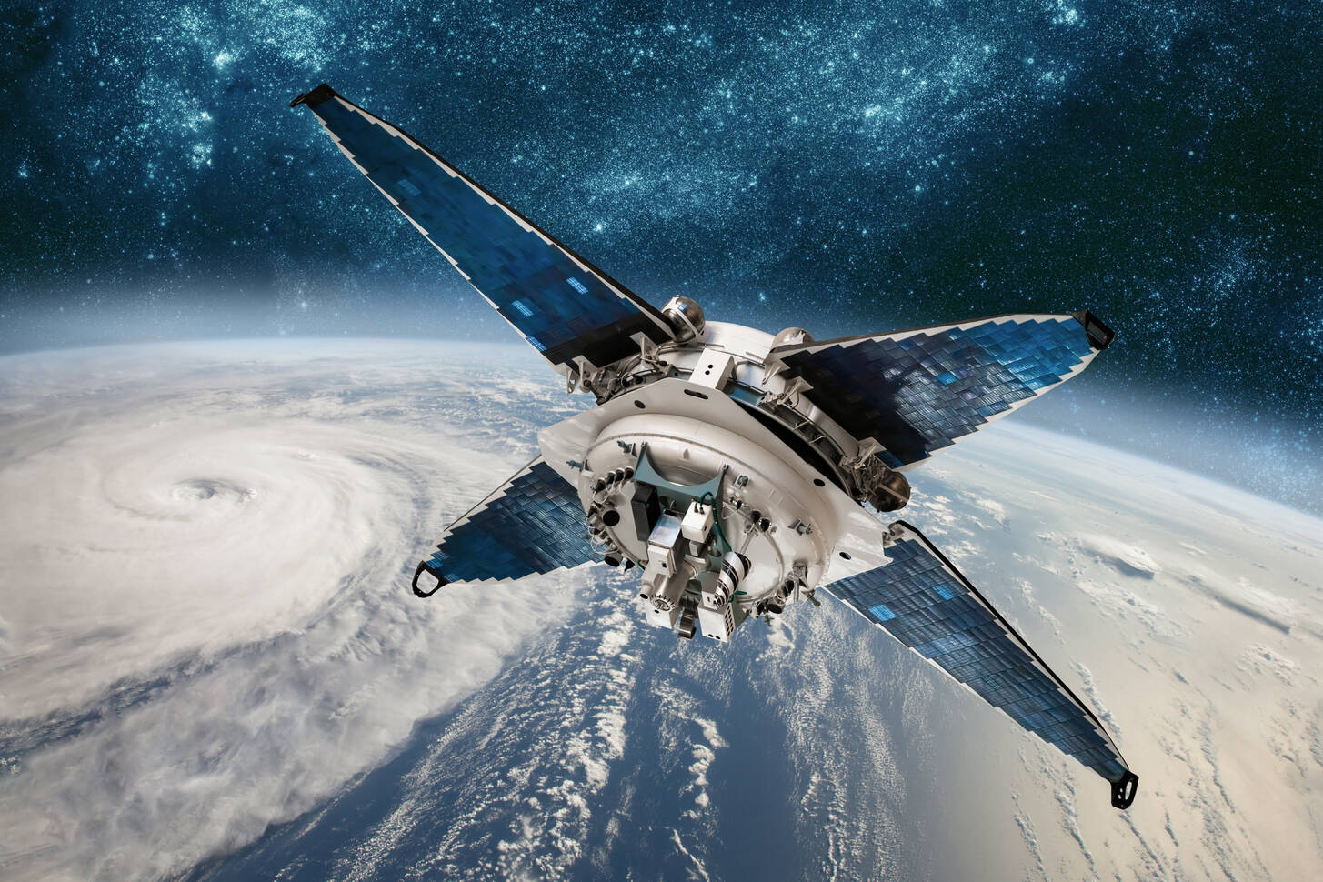 Satellite in orbit Jigsaw Puzzle (Space, Cosmonautics) | Puzzle Garage