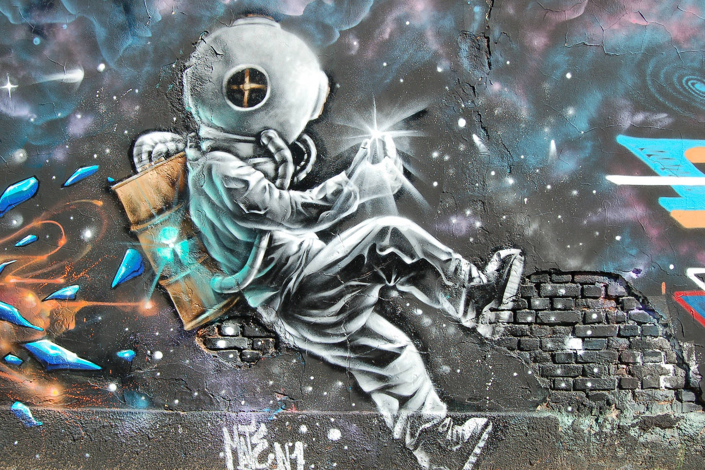 Graffiti space Jigsaw Puzzle (Art, Graffiti) | Puzzle Garage