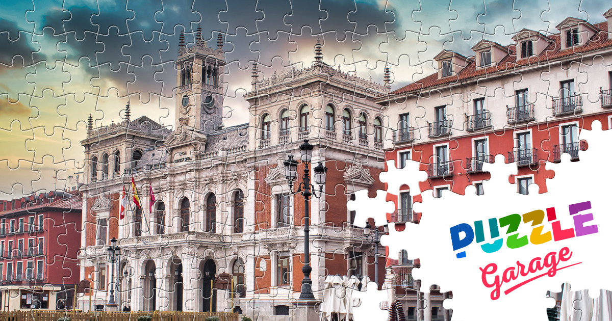 Town Hall in Valladolid Jigsaw Puzzle (Countries, Spain) | Puzzle Garage