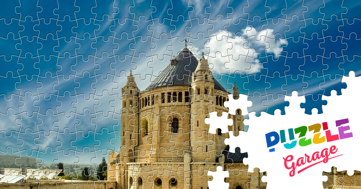 Monastery of the Assumption of Our Lady, Jerusalem Jigsaw Puzzle ...