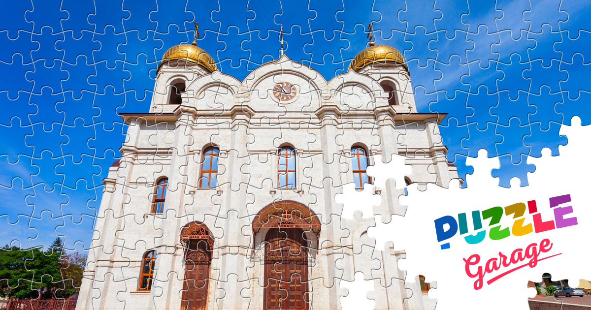 Spassky Cathedral, Pyatigorsk Jigsaw Puzzle (Countries, Russia ...