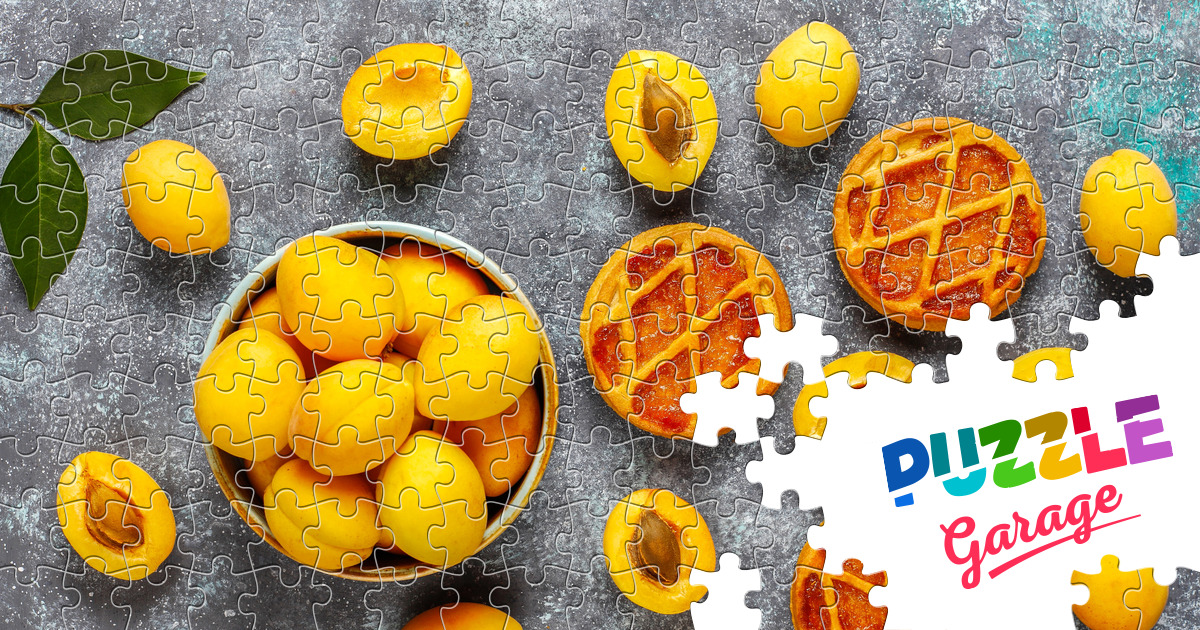 Apricots and pastries Jigsaw Puzzle (Home, Food) | Puzzle Garage