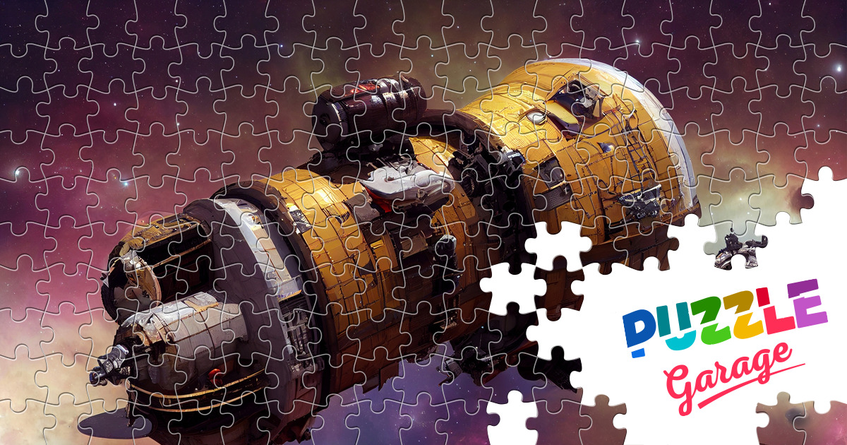 Space modules Jigsaw Puzzle (Space, Sci-Fi) | Puzzle Garage