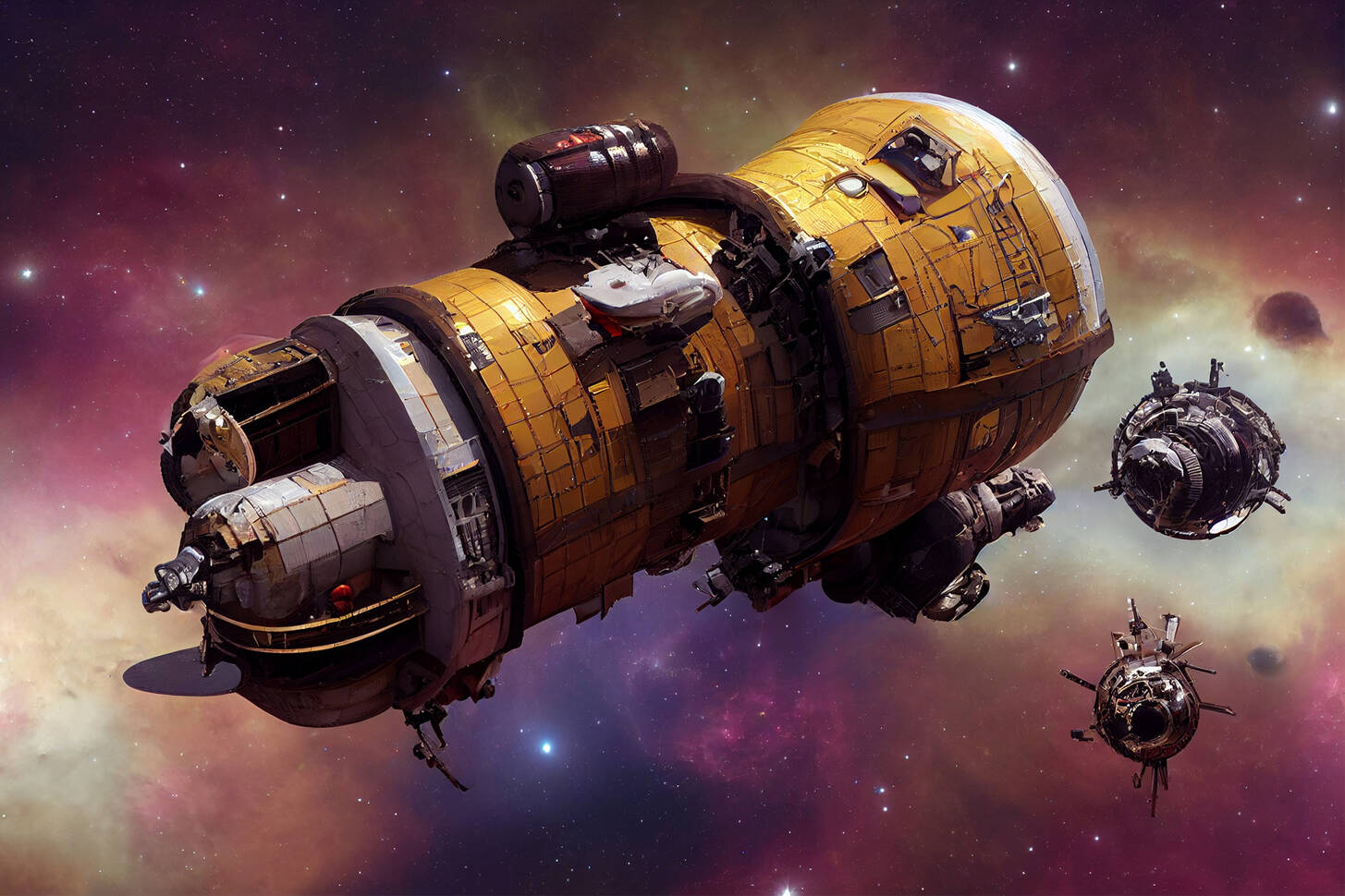 Space modules Jigsaw Puzzle (Space, Sci-Fi) | Puzzle Garage