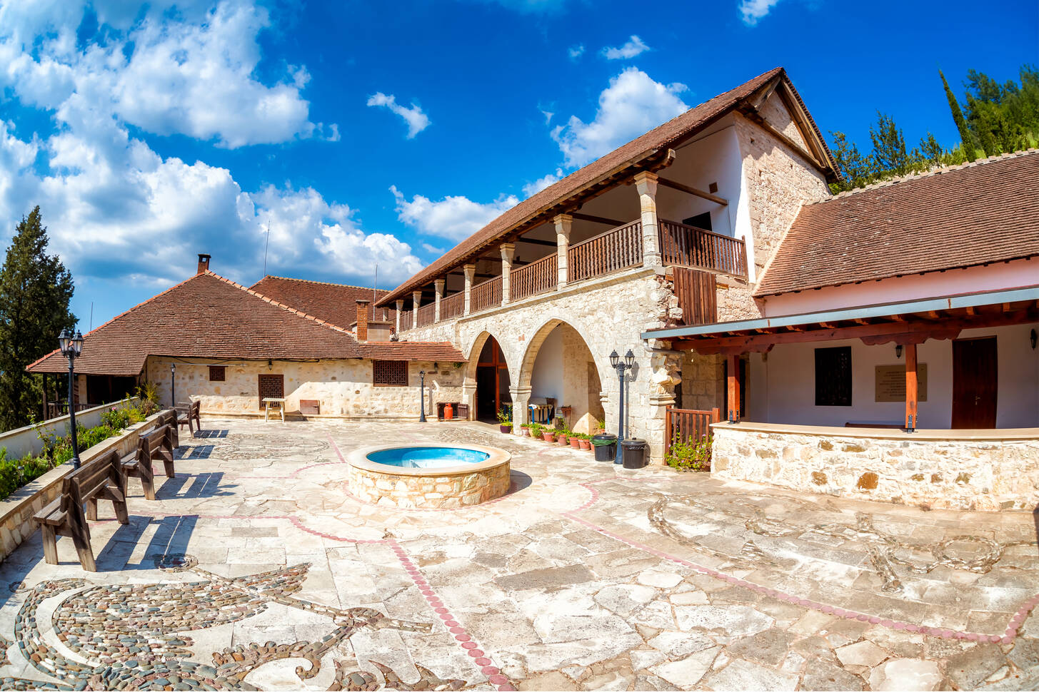 Chrysoroyatissa Monastery, Cyprus Jigsaw Puzzle (Countries, Cyprus ...