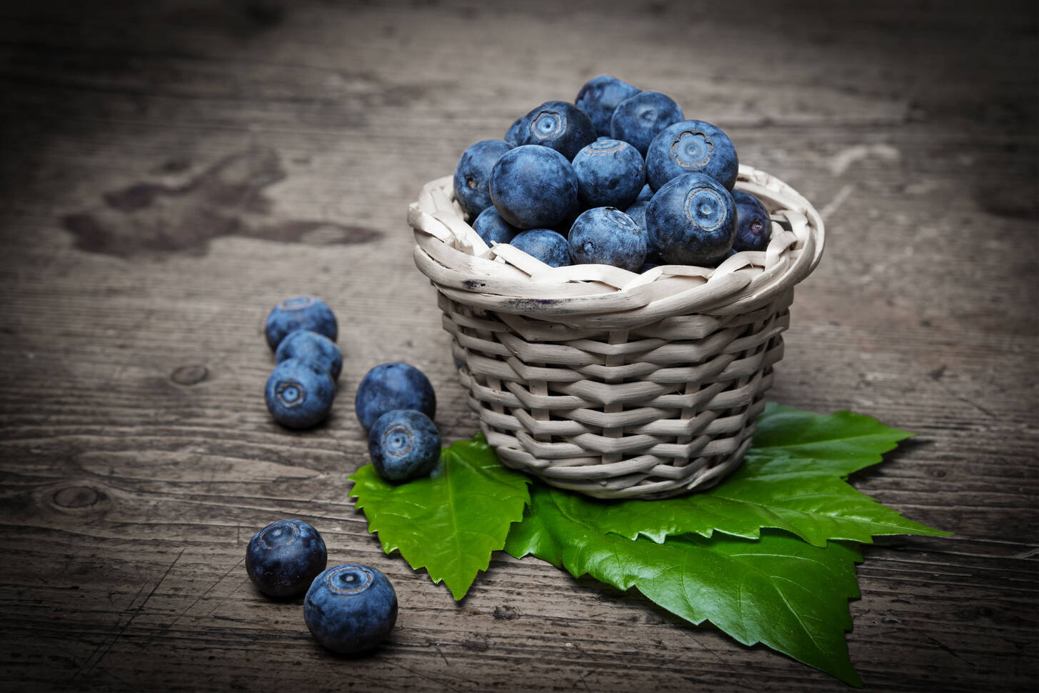 Blueberries in a basket Jigsaw Puzzle (Plants, Berries) | Puzzle Garage