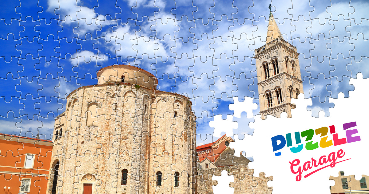 Church of St. Donatus in Zadar Jigsaw Puzzle (Countries, Croatia ...