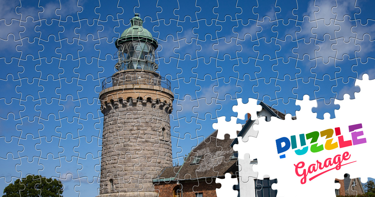 Hammeren Lighthouse Jigsaw Puzzle (Countries, Denmark) | Puzzle Garage
