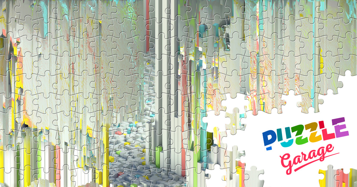 Digital signal Jigsaw Puzzle (Other, Abstraction) | Puzzle Garage