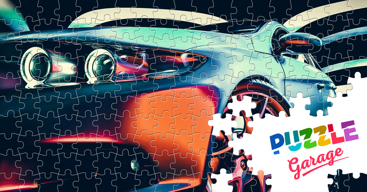 Modern car in the showroom Jigsaw Puzzle (Technics, Auto) | Puzzle Garage