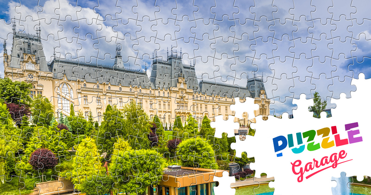 Palace of Culture in the city of Iasi Jigsaw Puzzle (Countries, Romania ...