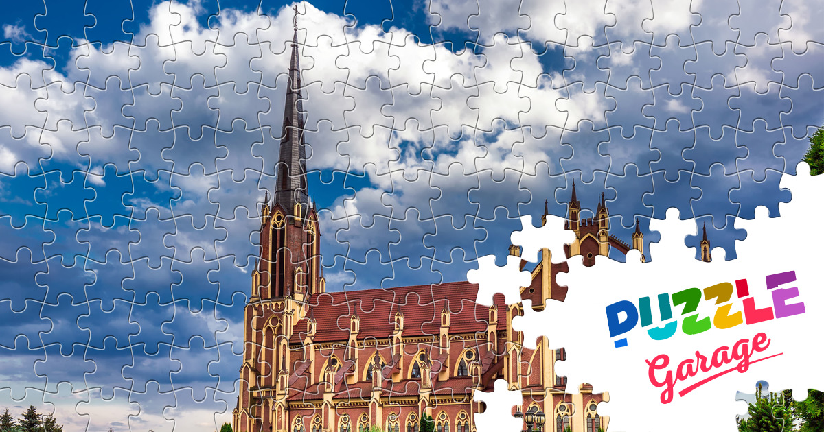 Church of the Holy Trinity in Gerviaty Jigsaw Puzzle (Countries ...