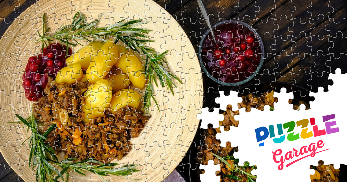 Venison saute Jigsaw Puzzle (Home, Food) | Puzzle Garage