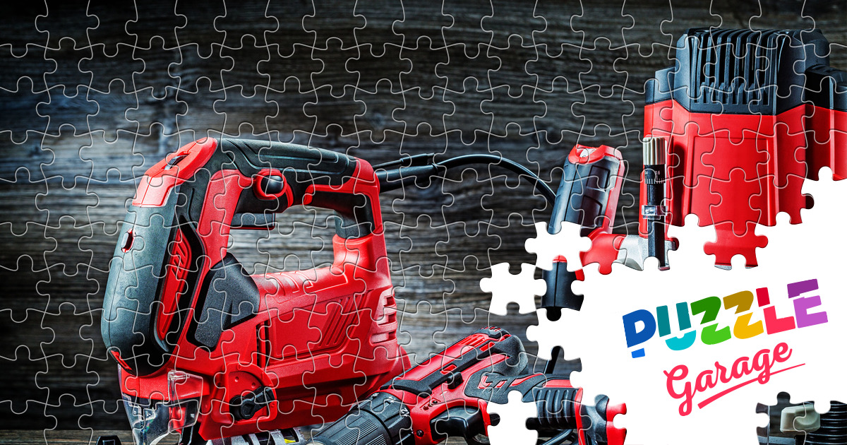 Power tools Jigsaw Puzzle (Stuff, Tools) | Puzzle Garage