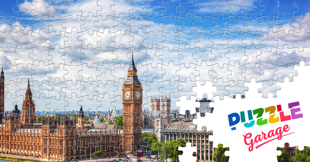 Big Ben and the British Parliament Jigsaw Puzzle (Countries, Great ...