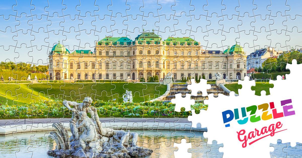 Belvedere Jigsaw Puzzle (Countries, Austria) | Puzzle Garage
