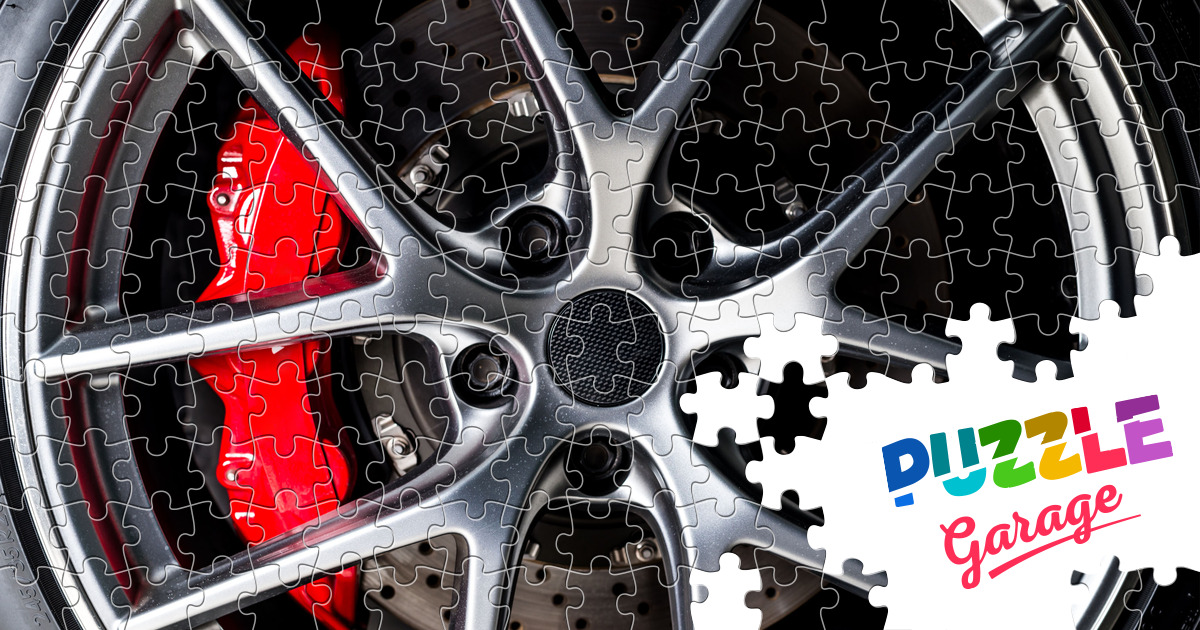 Modern car wheel Jigsaw Puzzle (Technics, Auto) | Puzzle Garage
