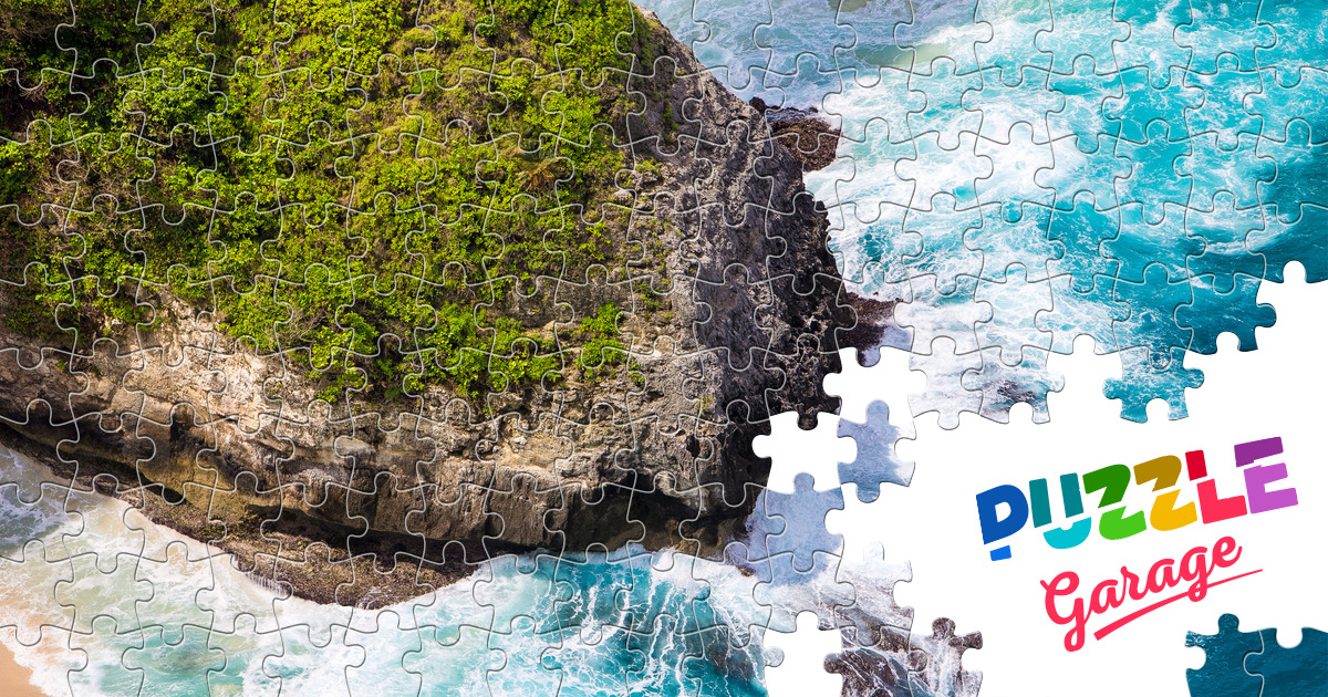 Rocks on the island of Nusa Penida Jigsaw Puzzle (Countries, Indonesia ...