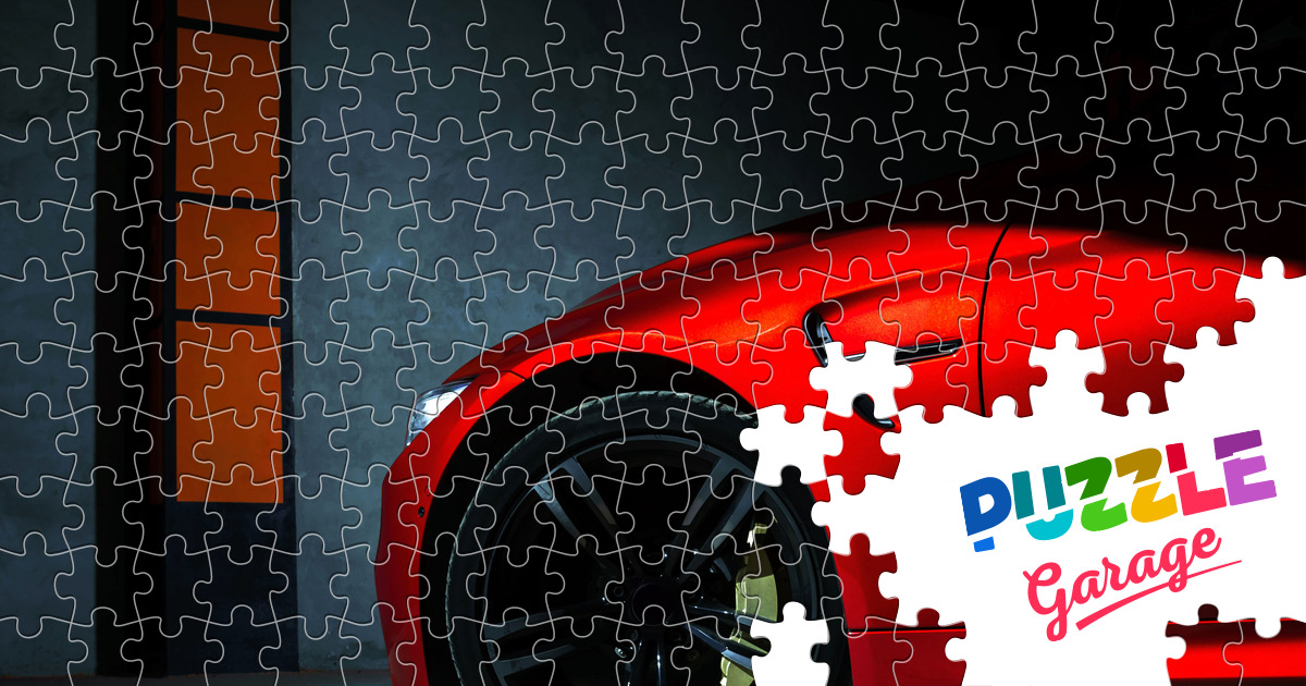 Red car Jigsaw Puzzle (Technics, Auto) | Puzzle Garage