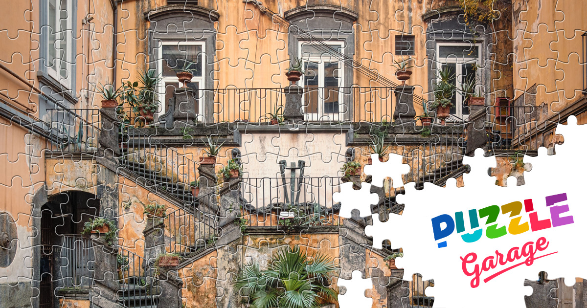 Palazzo Marigliano, Naples Jigsaw Puzzle (Countries, Italy) | Puzzle Garage