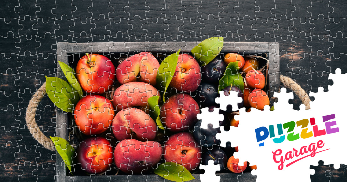 Fruits in a wooden box Jigsaw Puzzle (Plants, Fruits) | Puzzle Garage