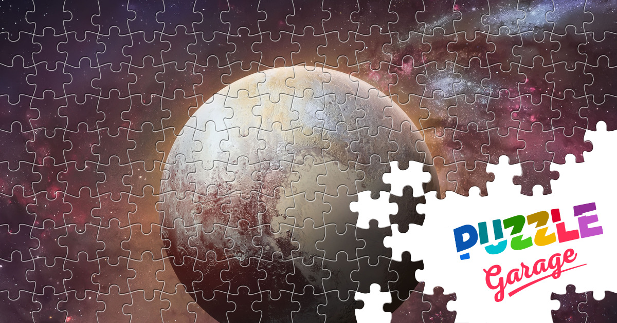 Planeta Pluton Puzzle (Przestrzeń, Astronomia) | Puzzle Garage