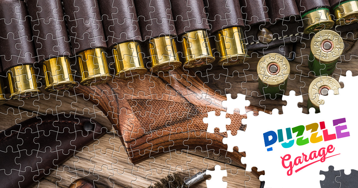 Hunting equipment Jigsaw Puzzle (Stuff, Weapons) | Puzzle Garage
