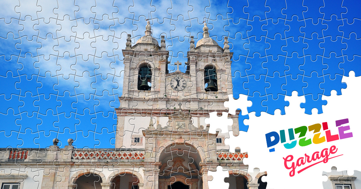 Sanctuary of Our Lady of Nazaré Jigsaw Puzzle (Countries, Portugal ...