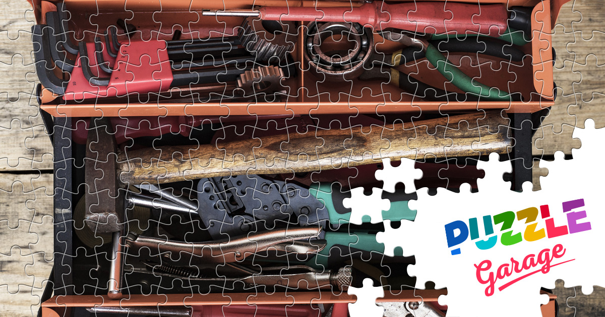 Old tool in a box Jigsaw Puzzle (Stuff, Tools) | Puzzle Garage