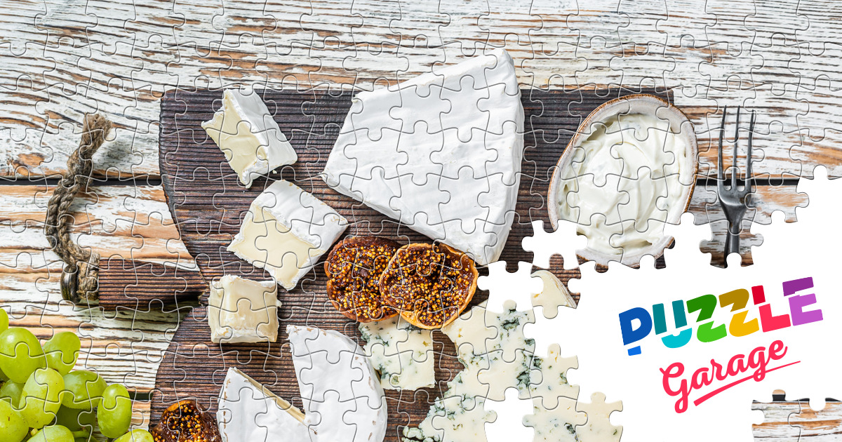 Assorted blue cheeses Jigsaw Puzzle (Home, Food) | Puzzle Garage