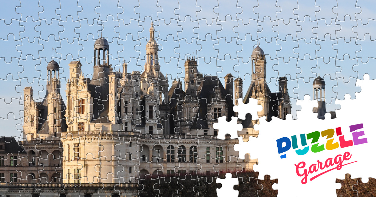 Chambord castle Jigsaw Puzzle (Countries, France) | Puzzle Garage