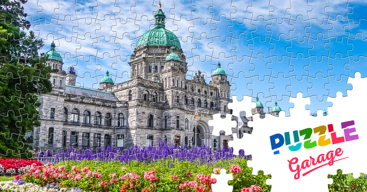 British Columbia Parliament Building Jigsaw Puzzle (Countries, Canada ...