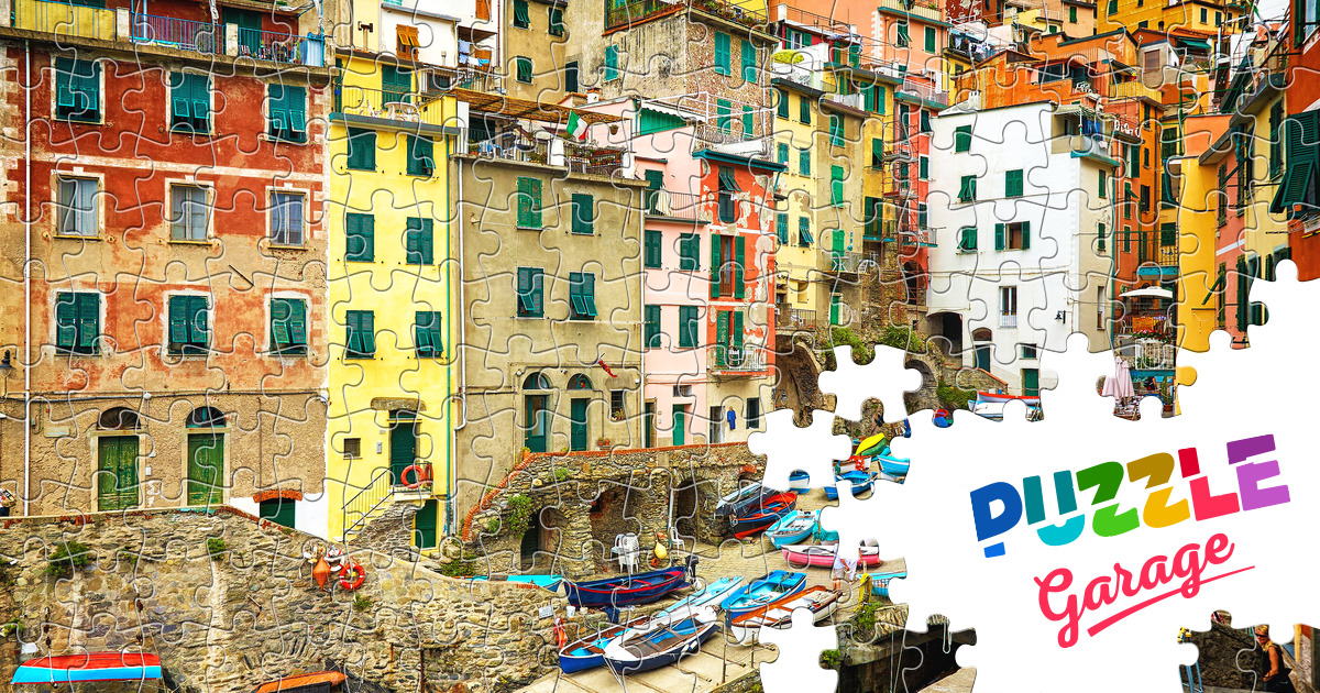 Riomaggiore Jigsaw Puzzle (Countries, Italy) | Puzzle Garage