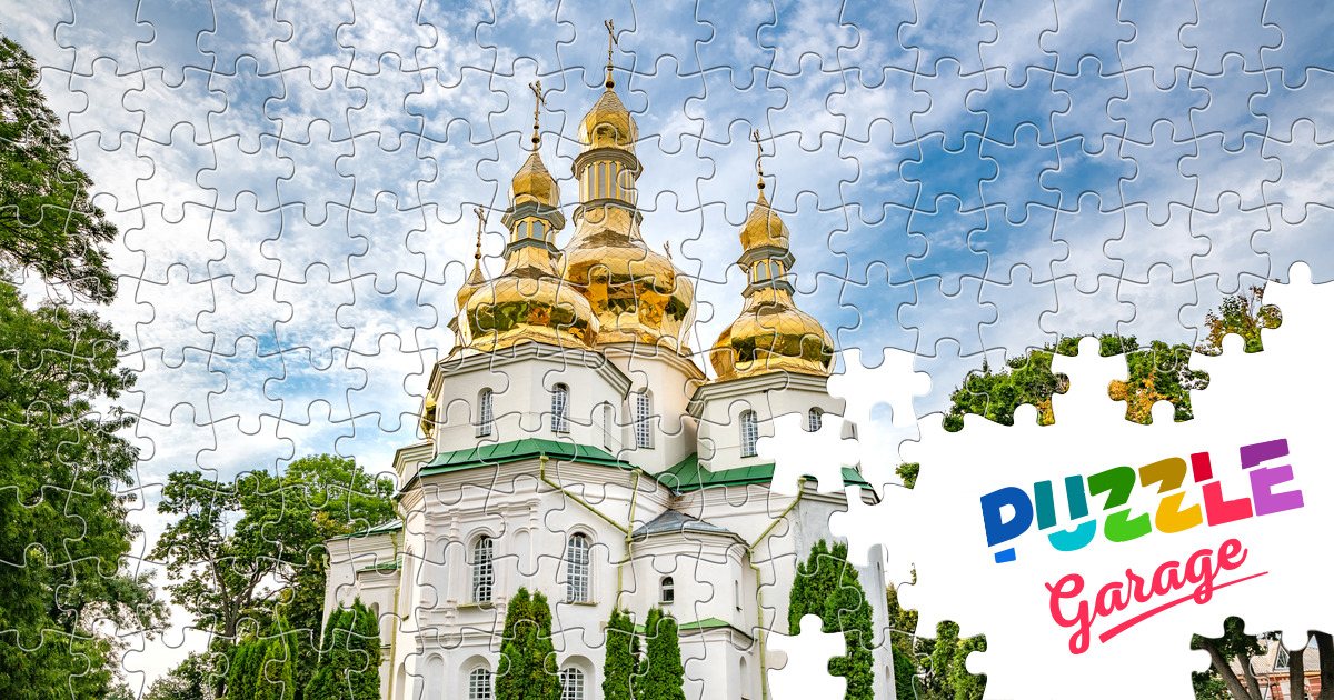Gustynsky monastery Jigsaw Puzzle (Countries, Ukraine) | Puzzle Garage