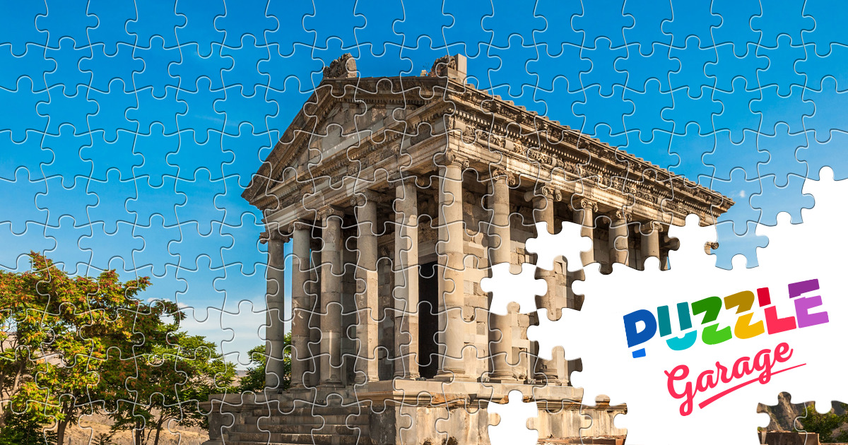 Garni Temple Jigsaw Puzzle (Countries, Armenia) | Puzzle Garage