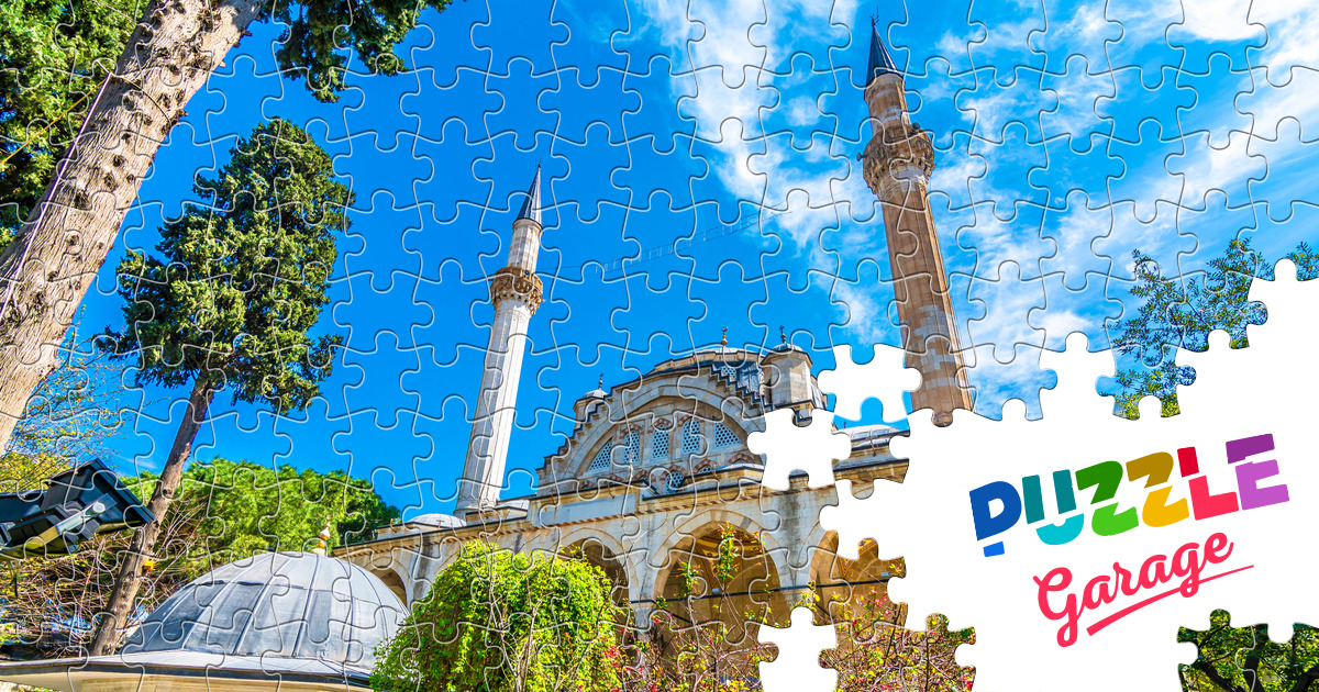 Muradiye complex in Bursa Jigsaw Puzzle (Countries, Turkey) | Puzzle Garage