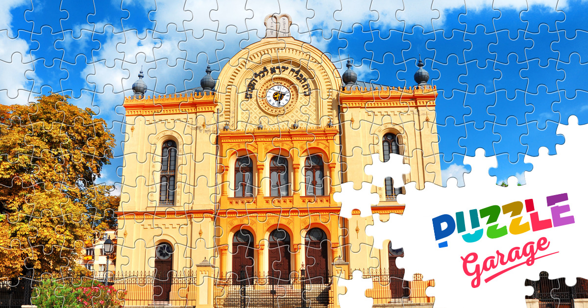 Synagogue in Pecs Jigsaw Puzzle (Countries, Hungary) | Puzzle Garage