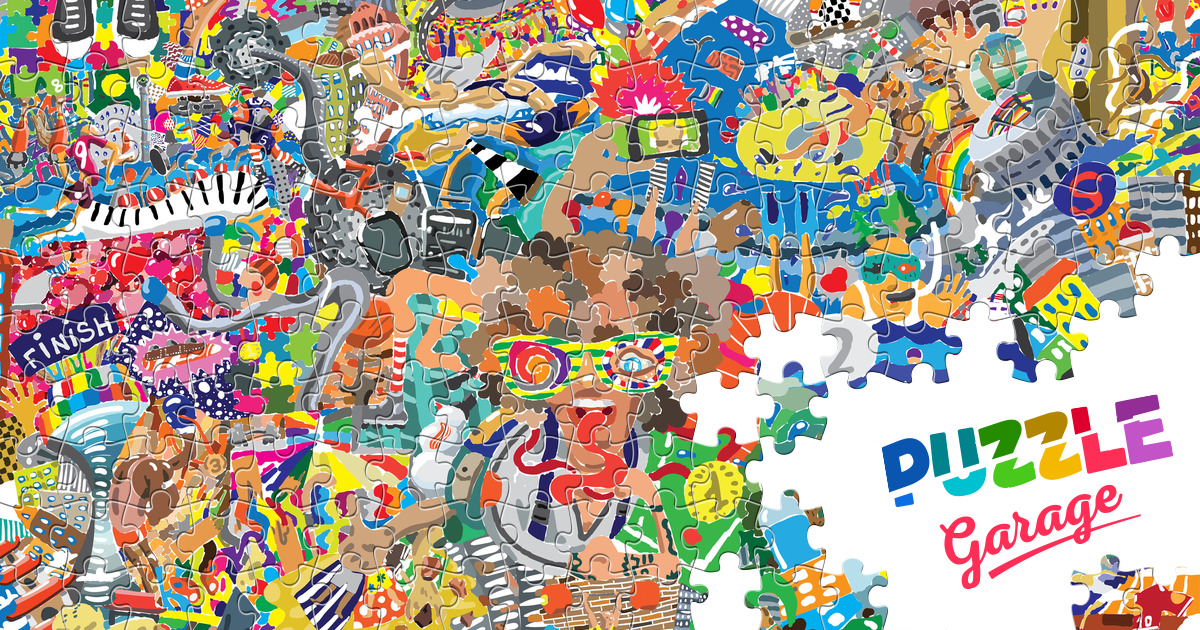 Sports collage graffiti Jigsaw Puzzle (Art, Graffiti) | Puzzle Garage