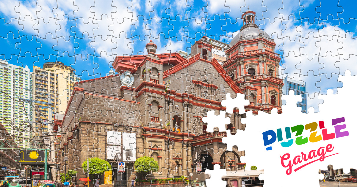 Binondo Church in Manila Jigsaw Puzzle (Countries, Philippines ...