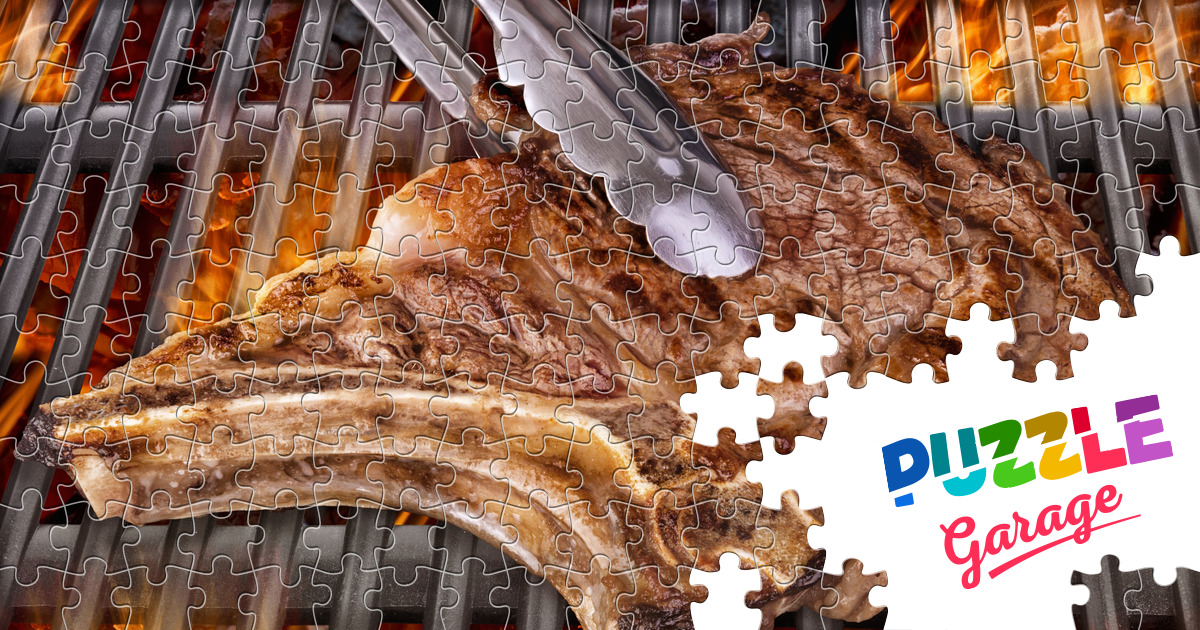Grilled steak Jigsaw Puzzle (Home, Food) | Puzzle Garage