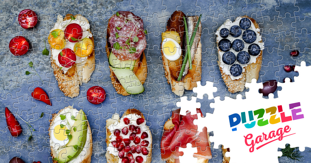 Tapas Jigsaw Puzzle (Home, Food) | Puzzle Garage