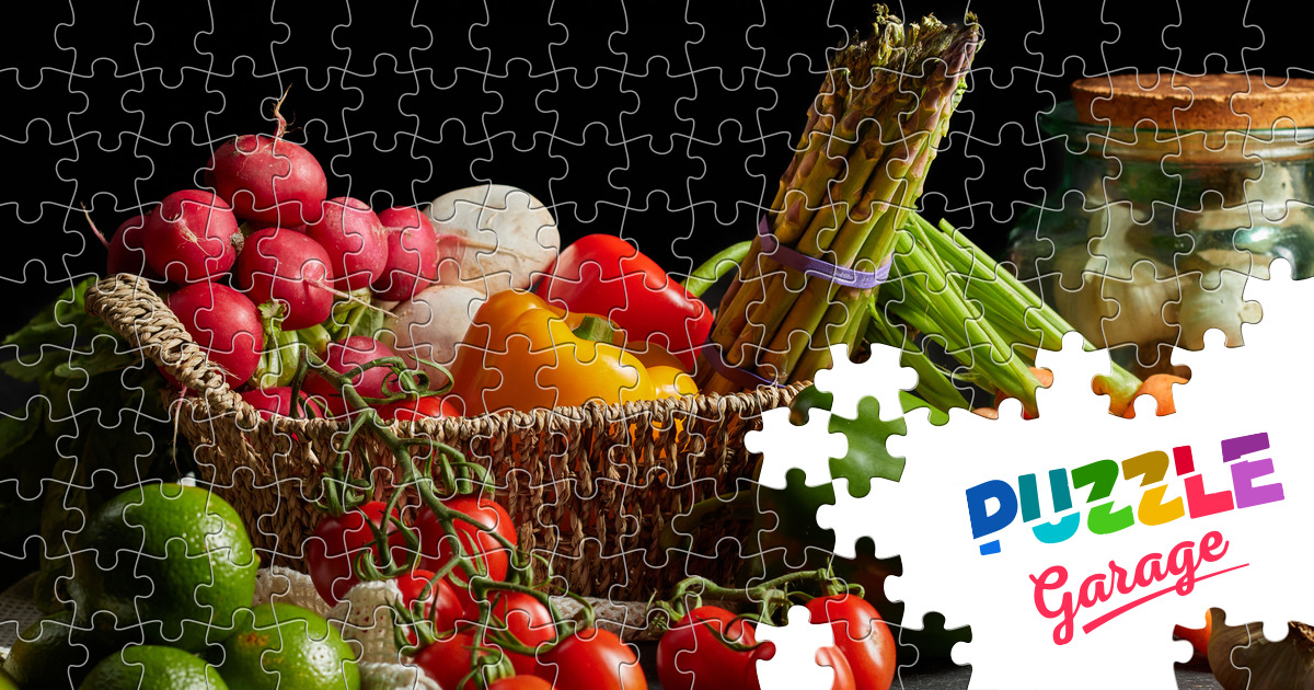 Vegetables on the table Jigsaw Puzzle (Plants, Vegetables) | Puzzle Garage
